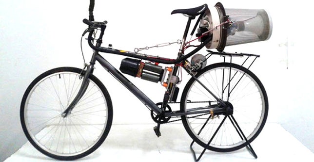 A Bike that Combats Beijing Pollution With Each Pedal
