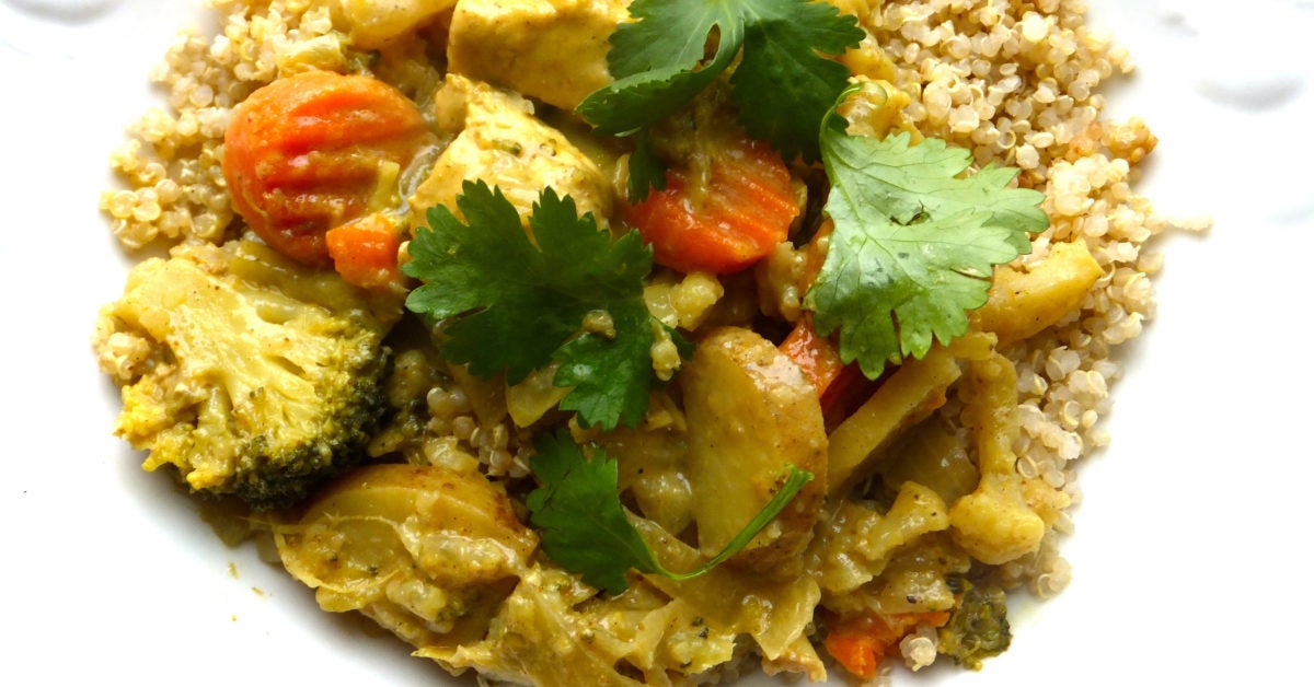Simple Chicken Coconut Curry