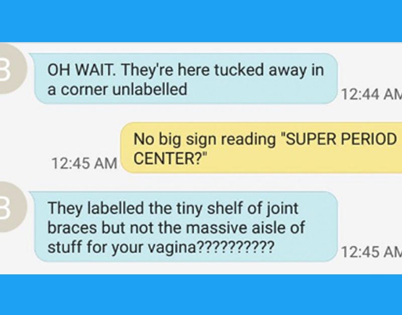 This Mother Daughter Text Convo About Tampons Is Some Gilmore Girls