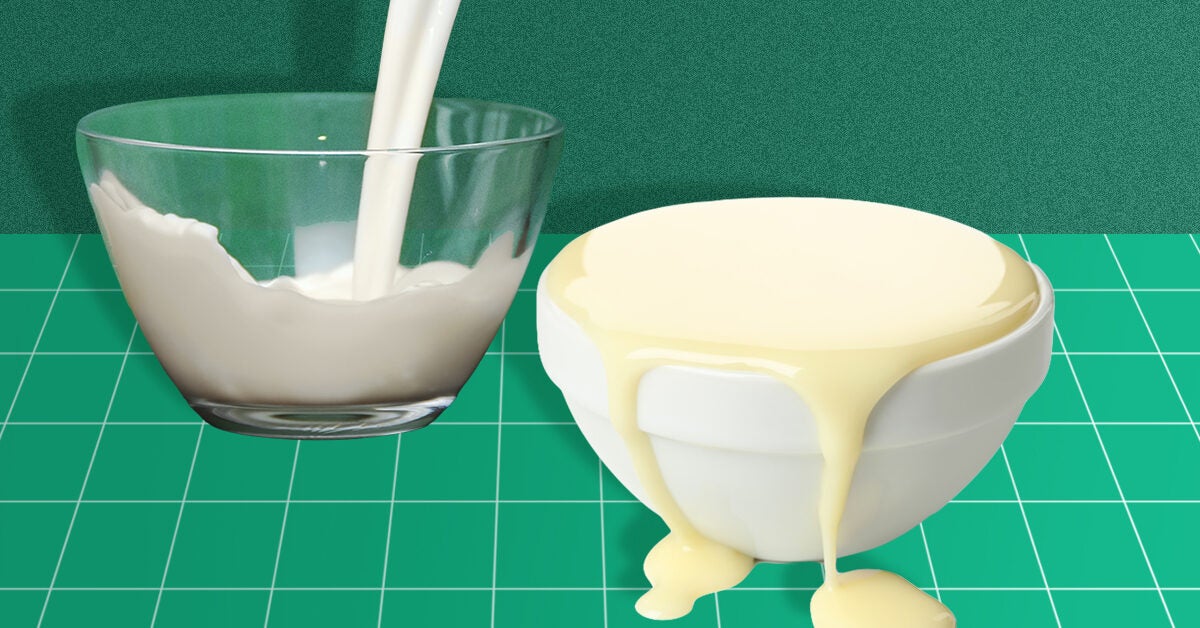 What s The Difference Between Evaporated Milk And Condensed Milk 