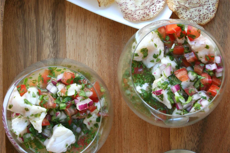 Snapper Ceviche with Chiles and Herbs