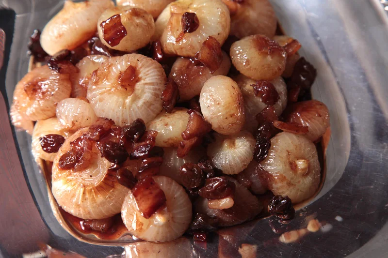 Roasted Onions Agrodolce