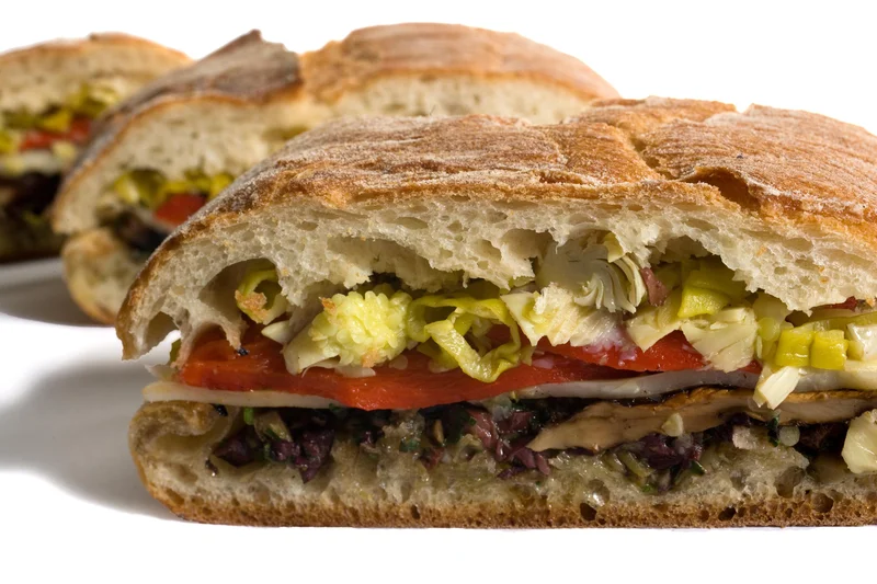 Vegetarian Muffuletta