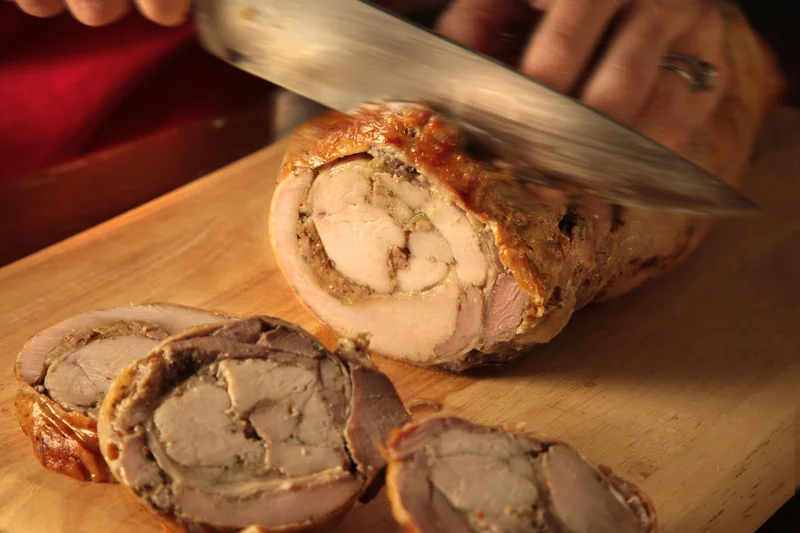 Turchetta with Vermouth Gravy