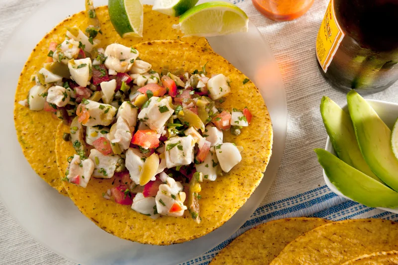 Ceviche Tostadas