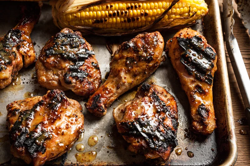 Maple-Mustard BBQ Chicken