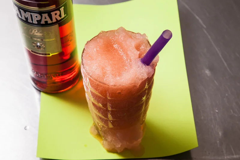 Slushy Negroni