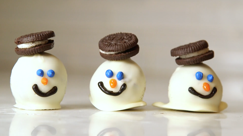 Oreo Snowman Balls
