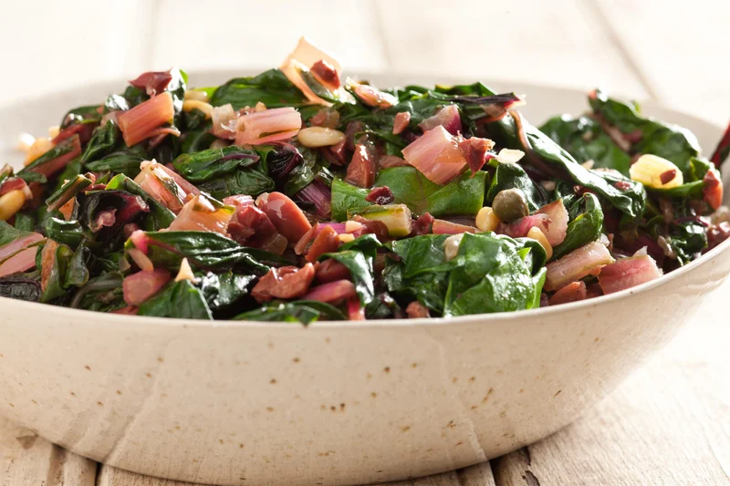 Mediterranean Braised Chard