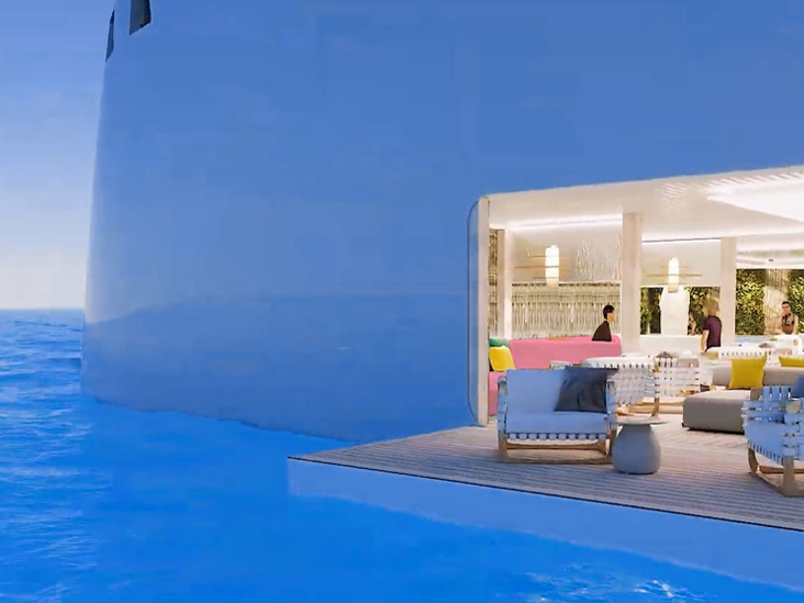 This Residential Cruise Ship Turns Your Entire Life Into a Vacation